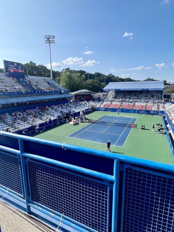 Attending the Mubadala Citi DC Open – C to Shining C